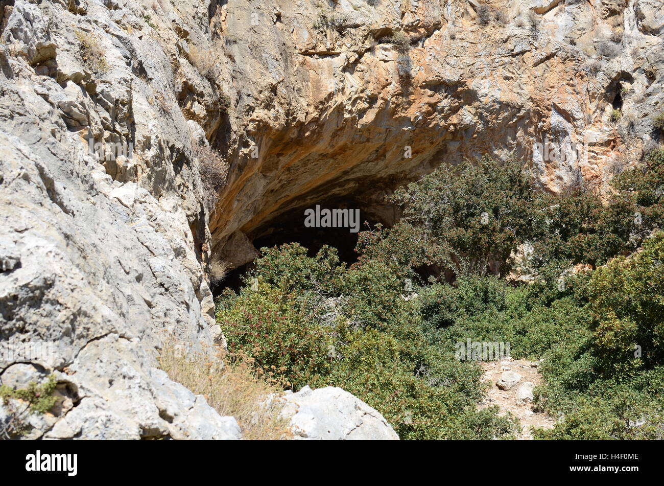 caves and mines around Greece Stock Photo - Alamy