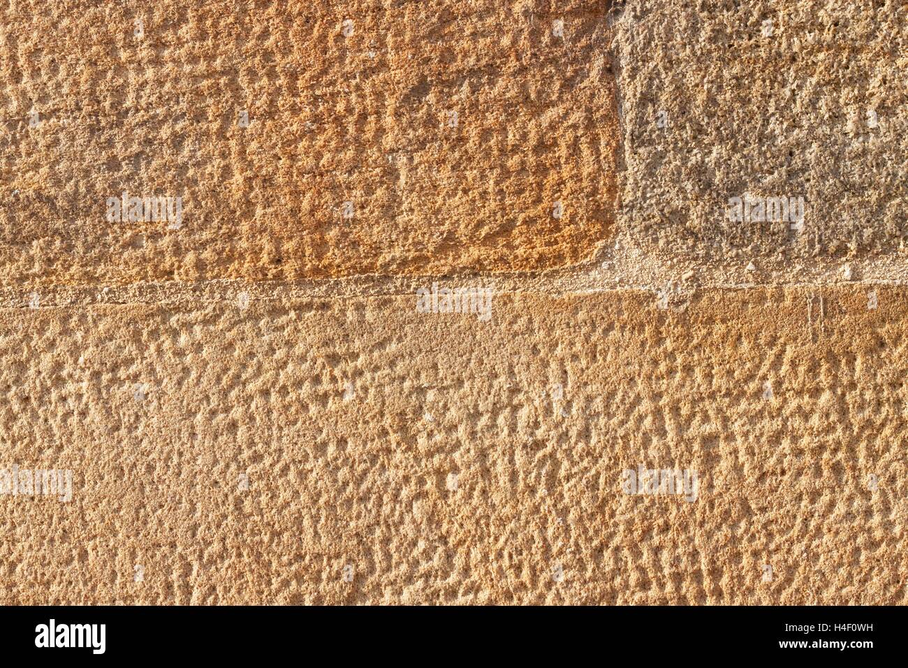 Historical wall of sandstone. Details of sand stone texture Stock Photo ...