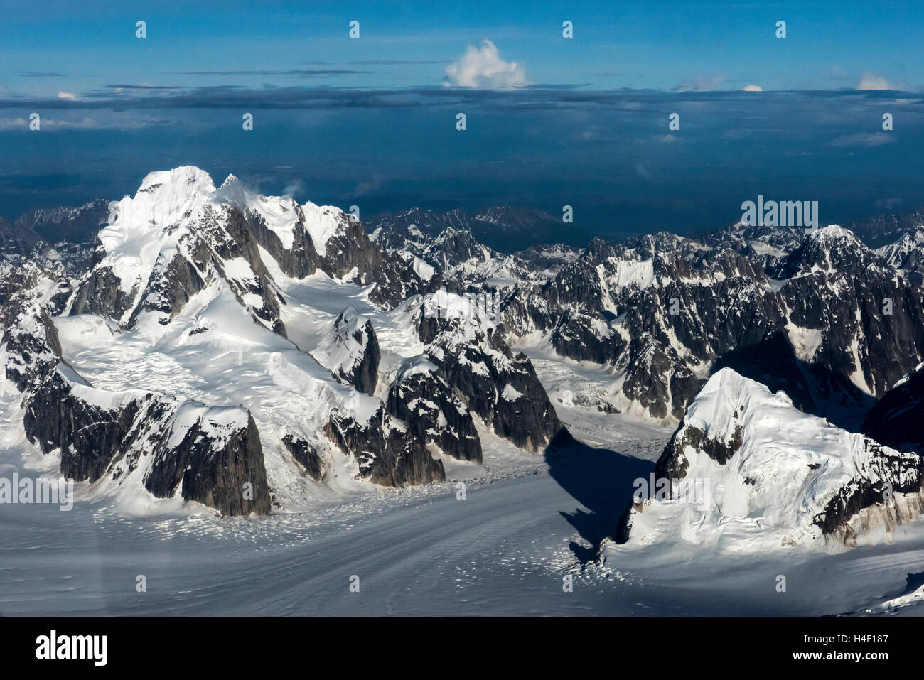 Aerial view denali hi-res stock photography and images - Alamy
