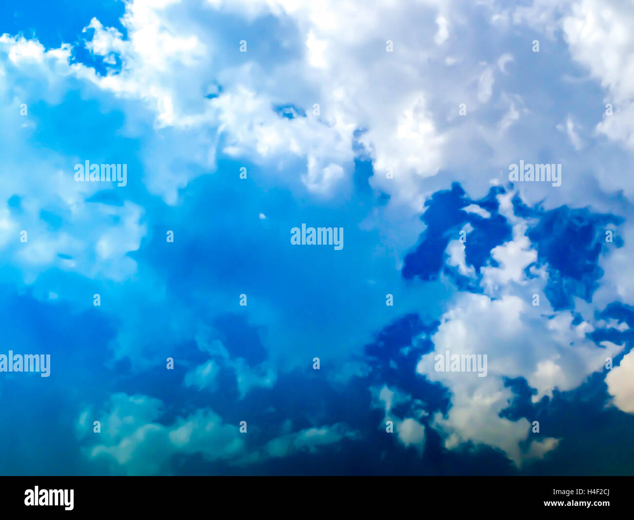 blue sky white cloud and heaven sunshine a day Stock Photo - Alamy