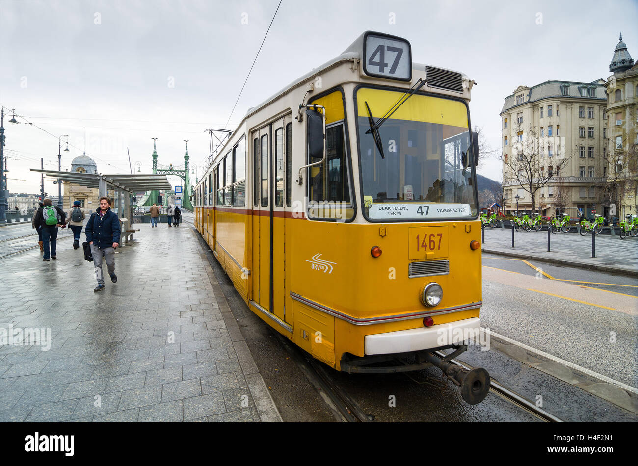 Car tram tramcar trolley tramway hi-res stock photography and images ...