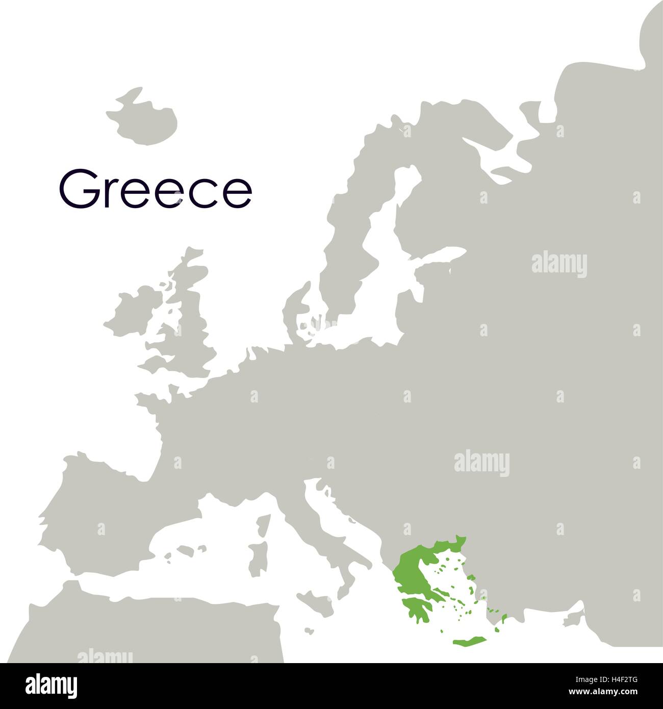 Isolated greece map design Stock Vector Image & Art - Alamy