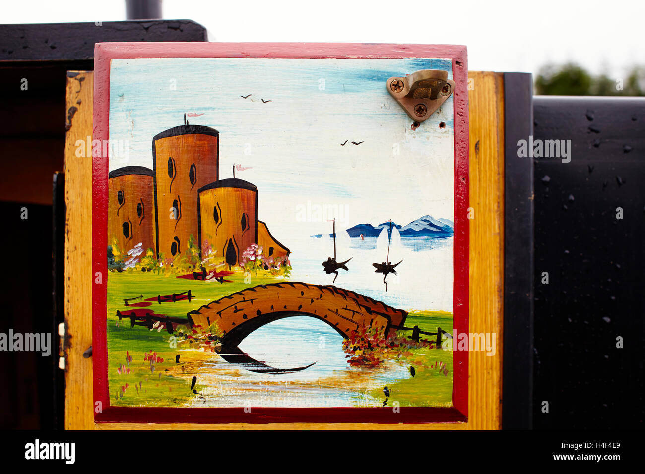Narrow boat art hi-res stock photography and images - Alamy