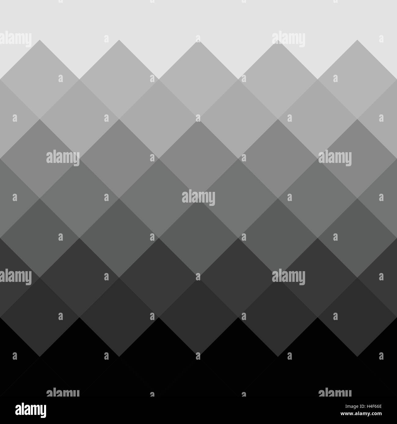 Monochrome grayscale geometric pattern, background. Seamlessly ...