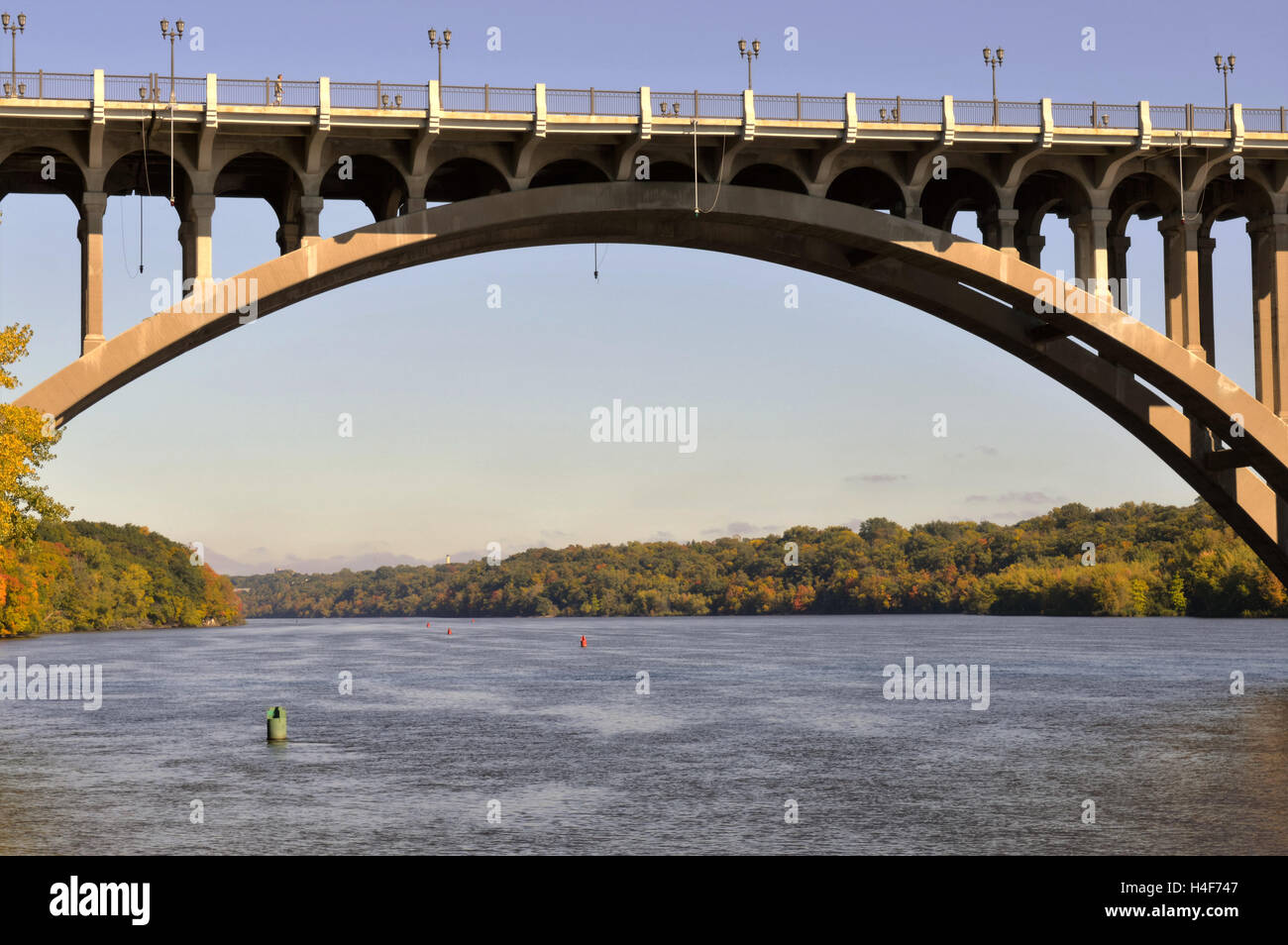 Ford Parkway Bridge in Minnesota Stock Photo - Alamy