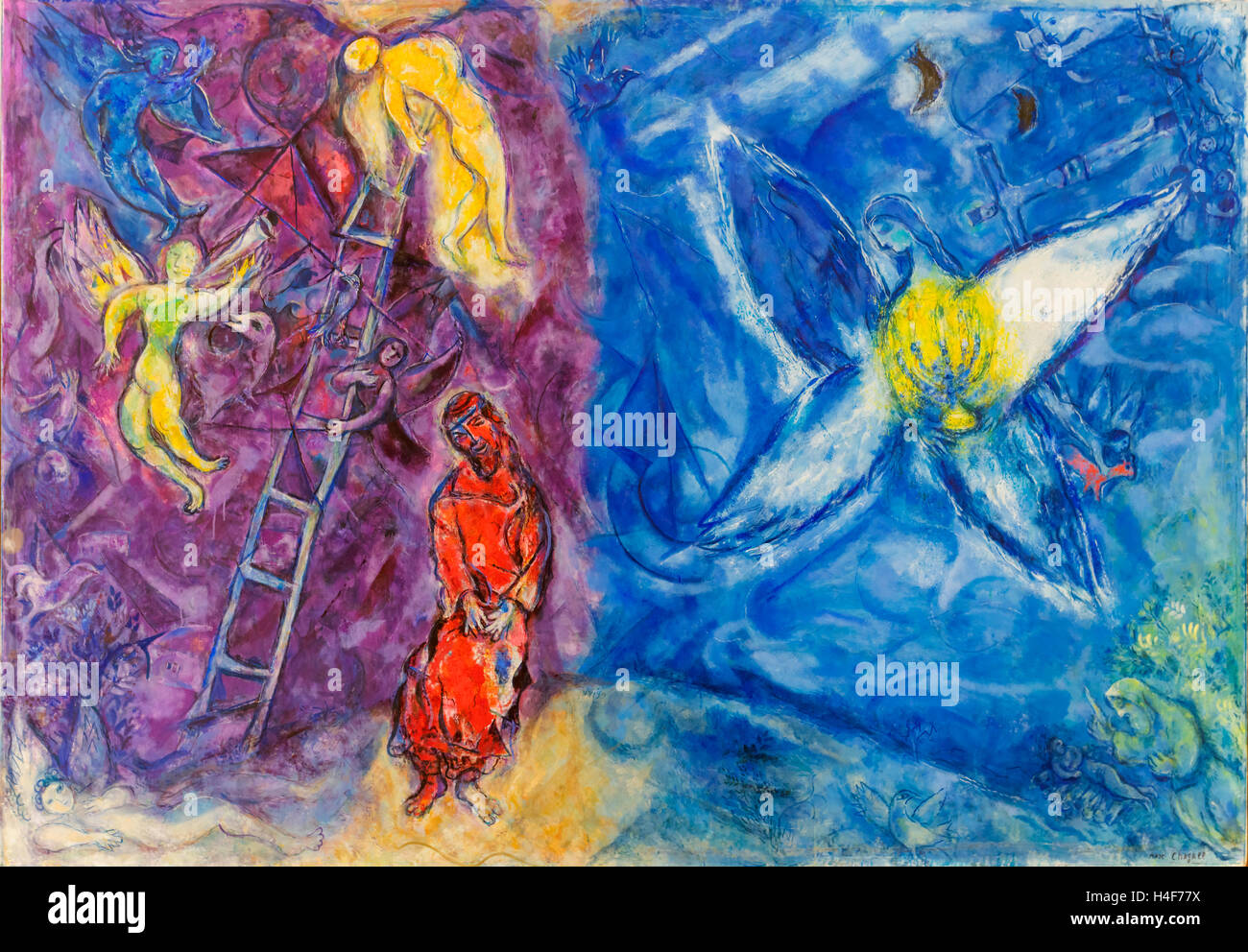 Musee Marc Chagall (National Museum Marc Chagall Biblical Message Stock ... Musee Marc Chagall (National Museum Marc Chagall Biblical Message Stock ...