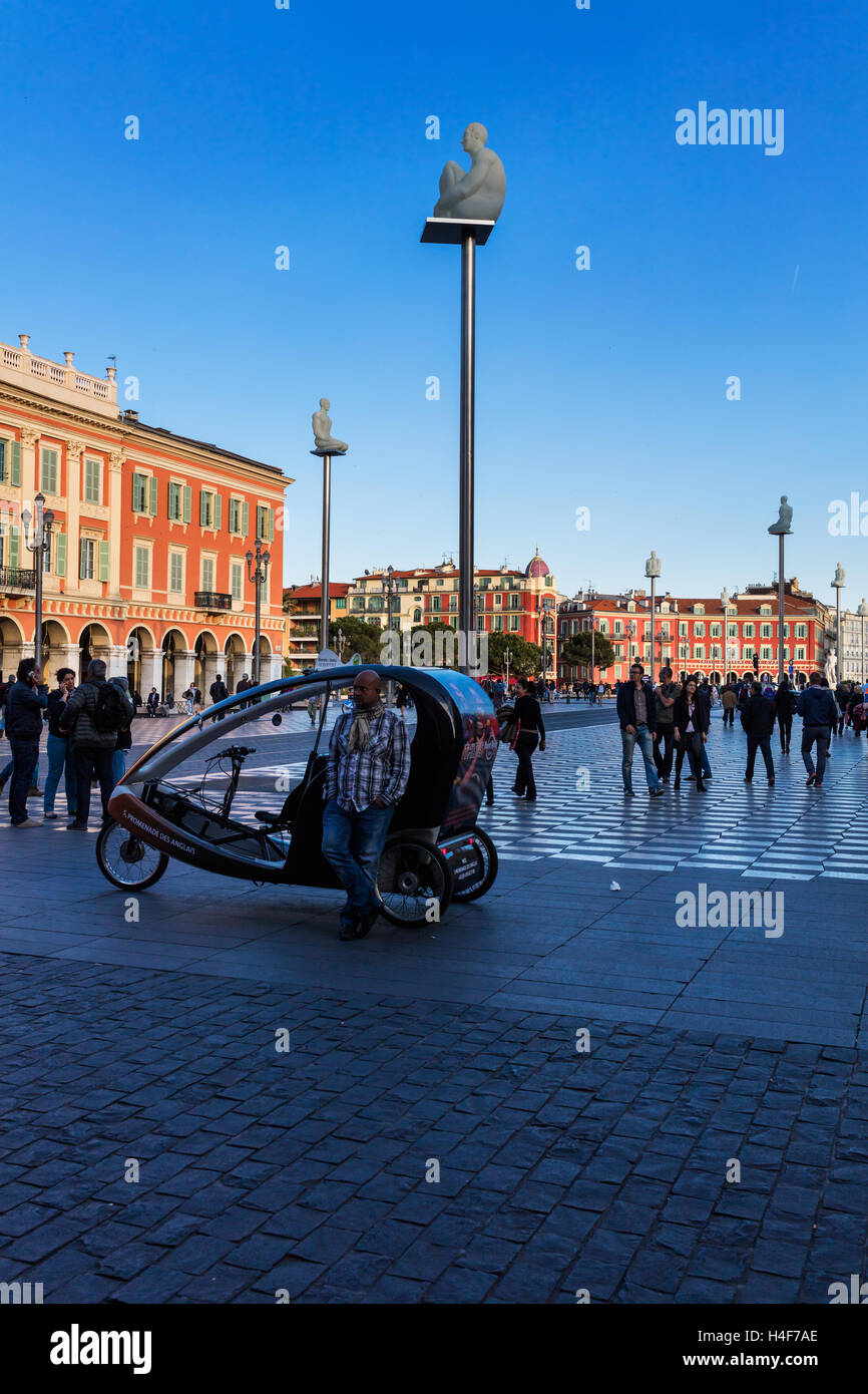 Massena square, Nice, Alpes Maritimes departement, France Stock Photo ...