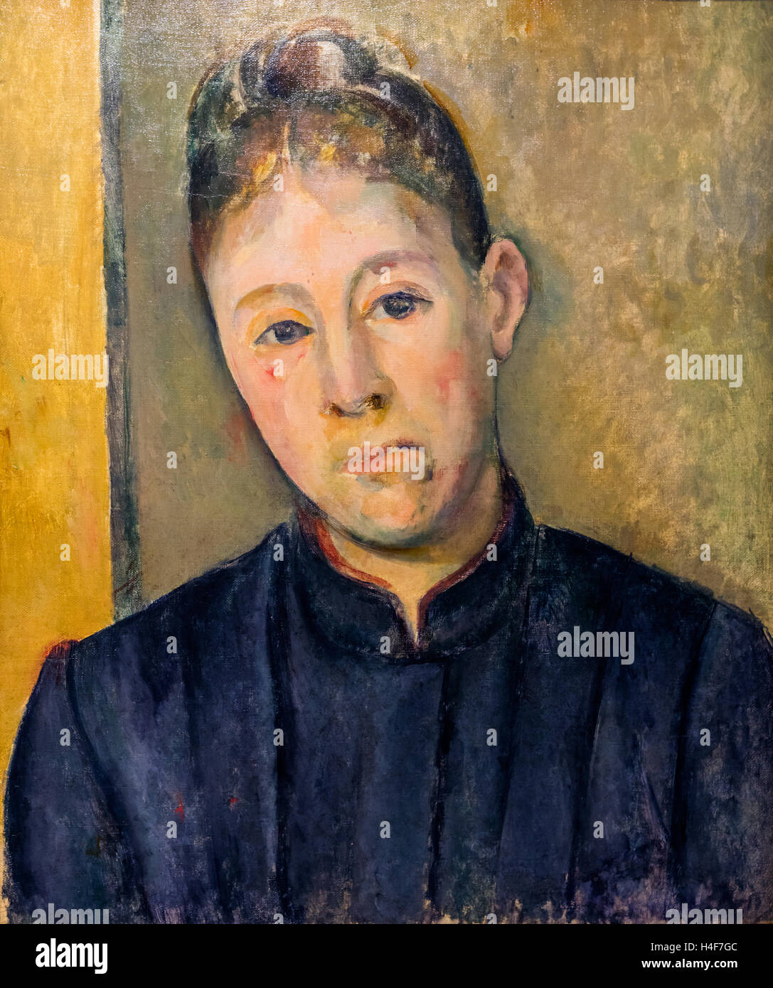 Painting by Paul Cezanne, Musee Granet, Aix-en-Provence, Bouches-du ...