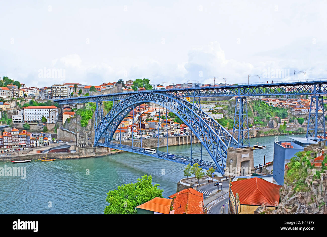 Porto quay night hi-res stock photography and images - Alamy
