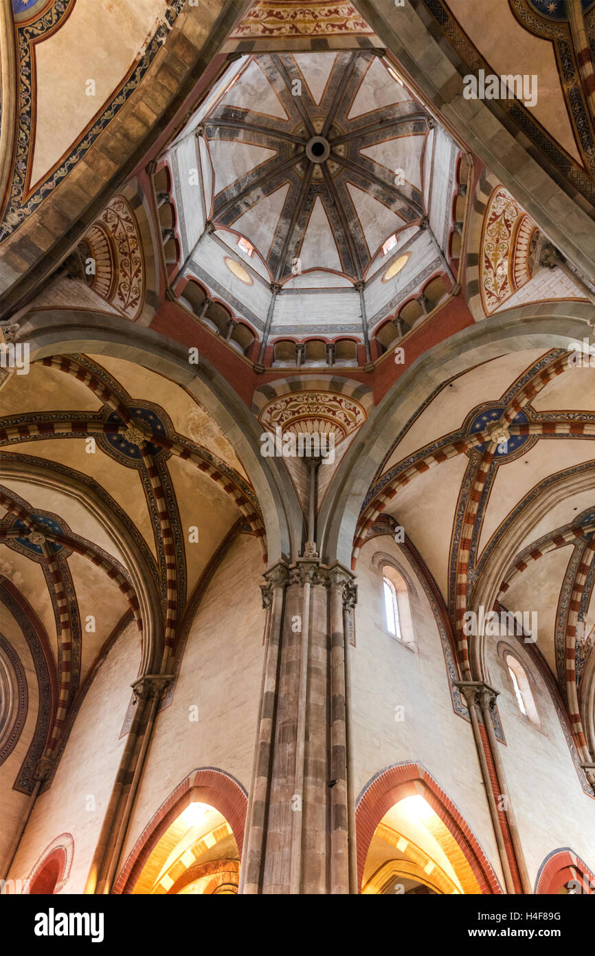 Basilica di Sant'Andrea, abbey church, Vercelli, Piedmont, Italy Stock ...
