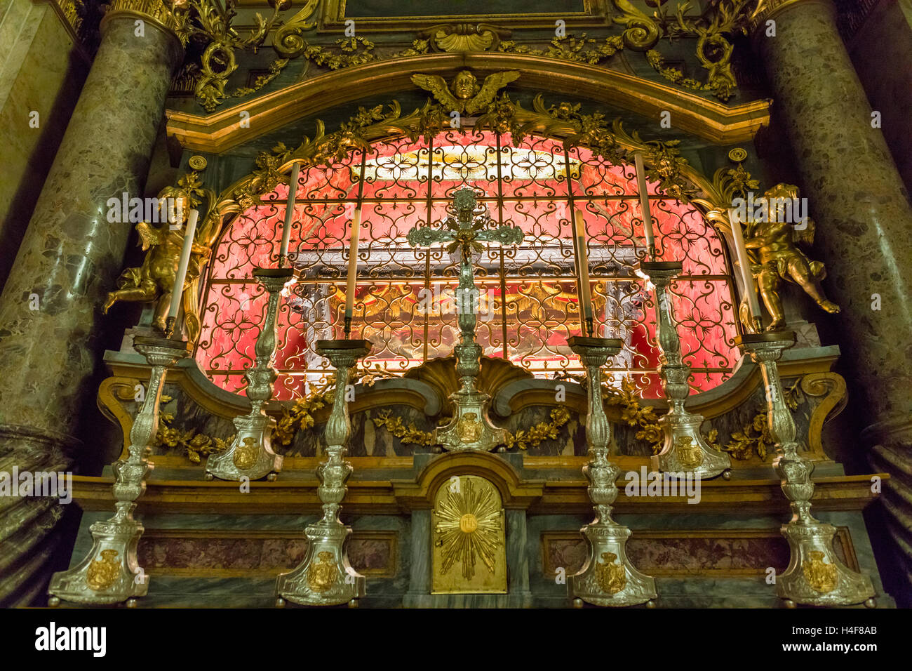 Basilica di Sant'Andrea, abbey church, Vercelli, Piedmont, Italy Stock ...