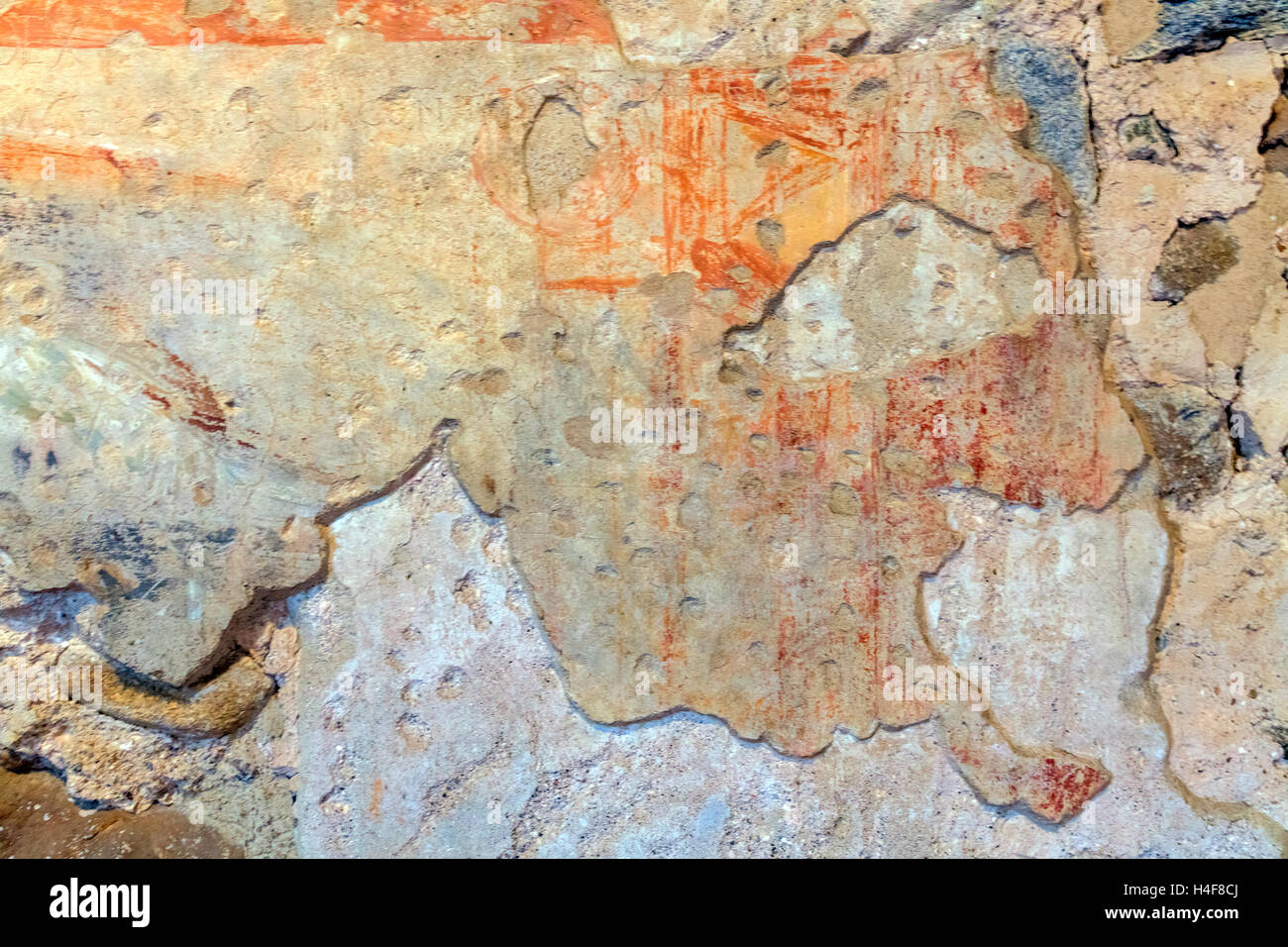 Fresco (8th century), Church of Santa Maria foris portas, Castelseprio ...