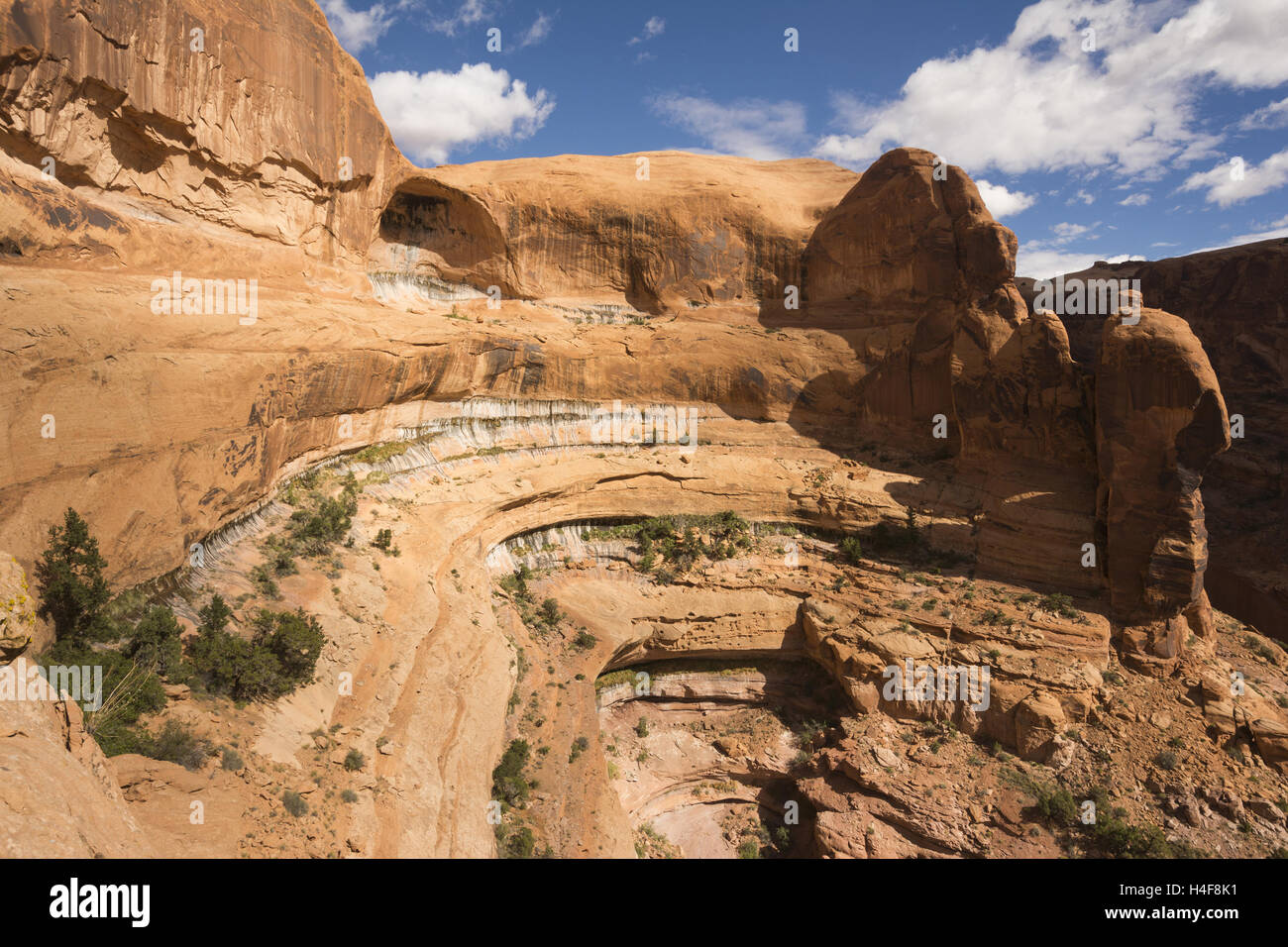 Utah, Potash-Lower Colorado River Scenic Byway, landscape Stock Photo ...