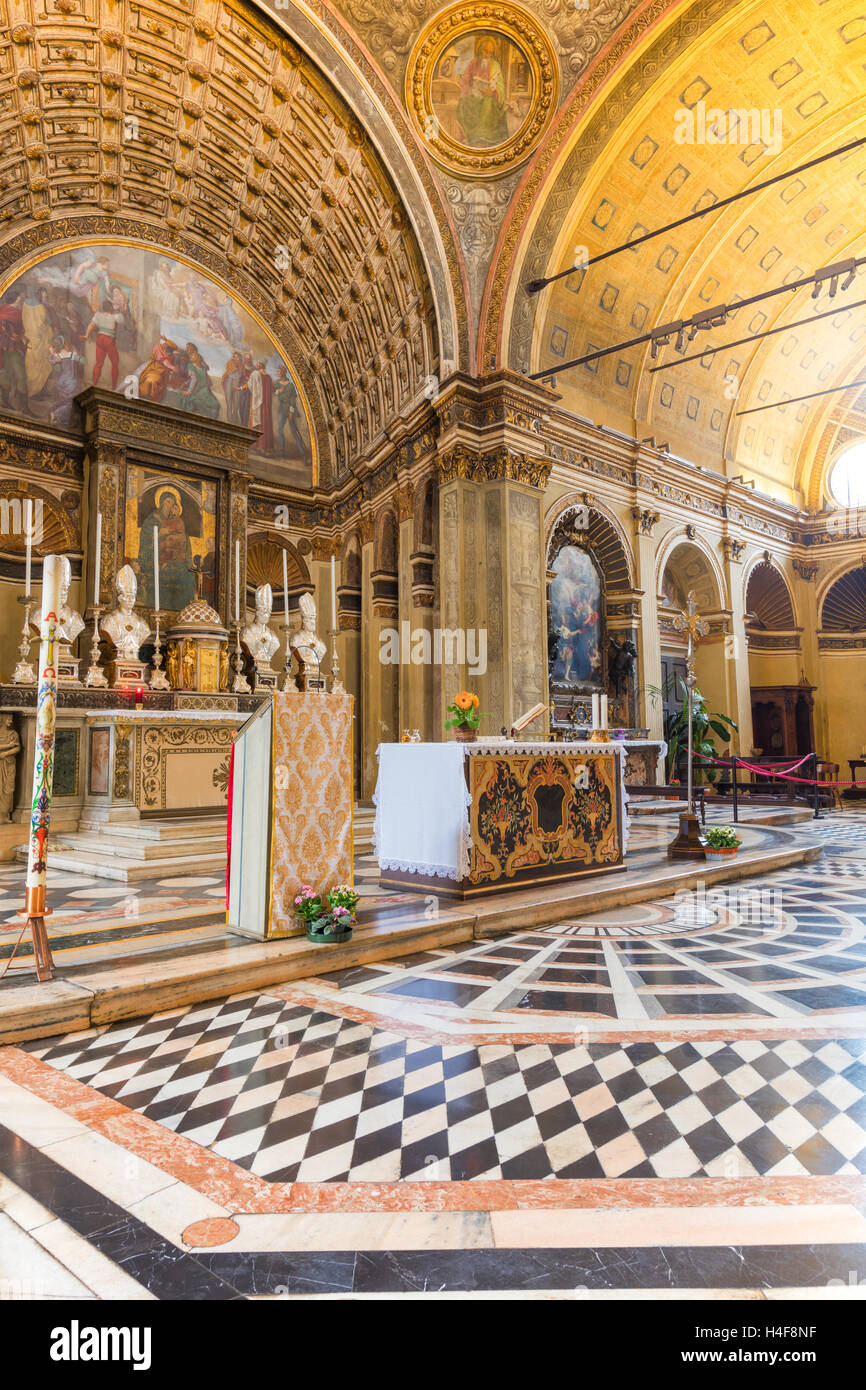 Basilica San Satiro, Milan, Lombardy, Italy Stock Photo - Alamy