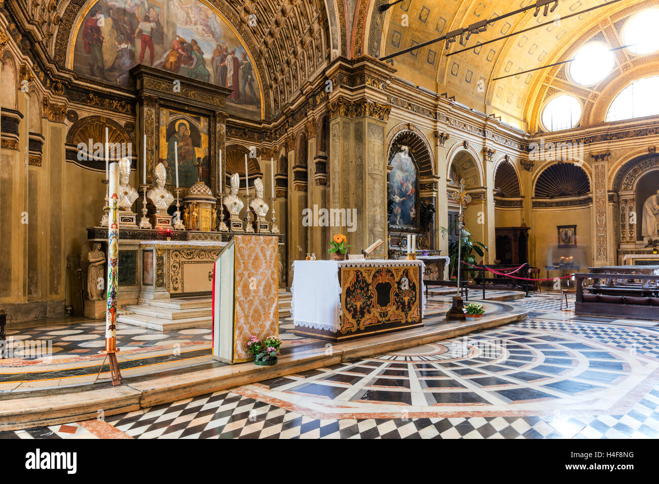 Basilica San Satiro, Milan, Lombardy, Italy Stock Photo - Alamy