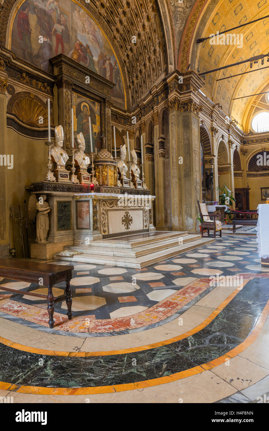 Basilica San Satiro, Milan, Lombardy, Italy Stock Photo - Alamy