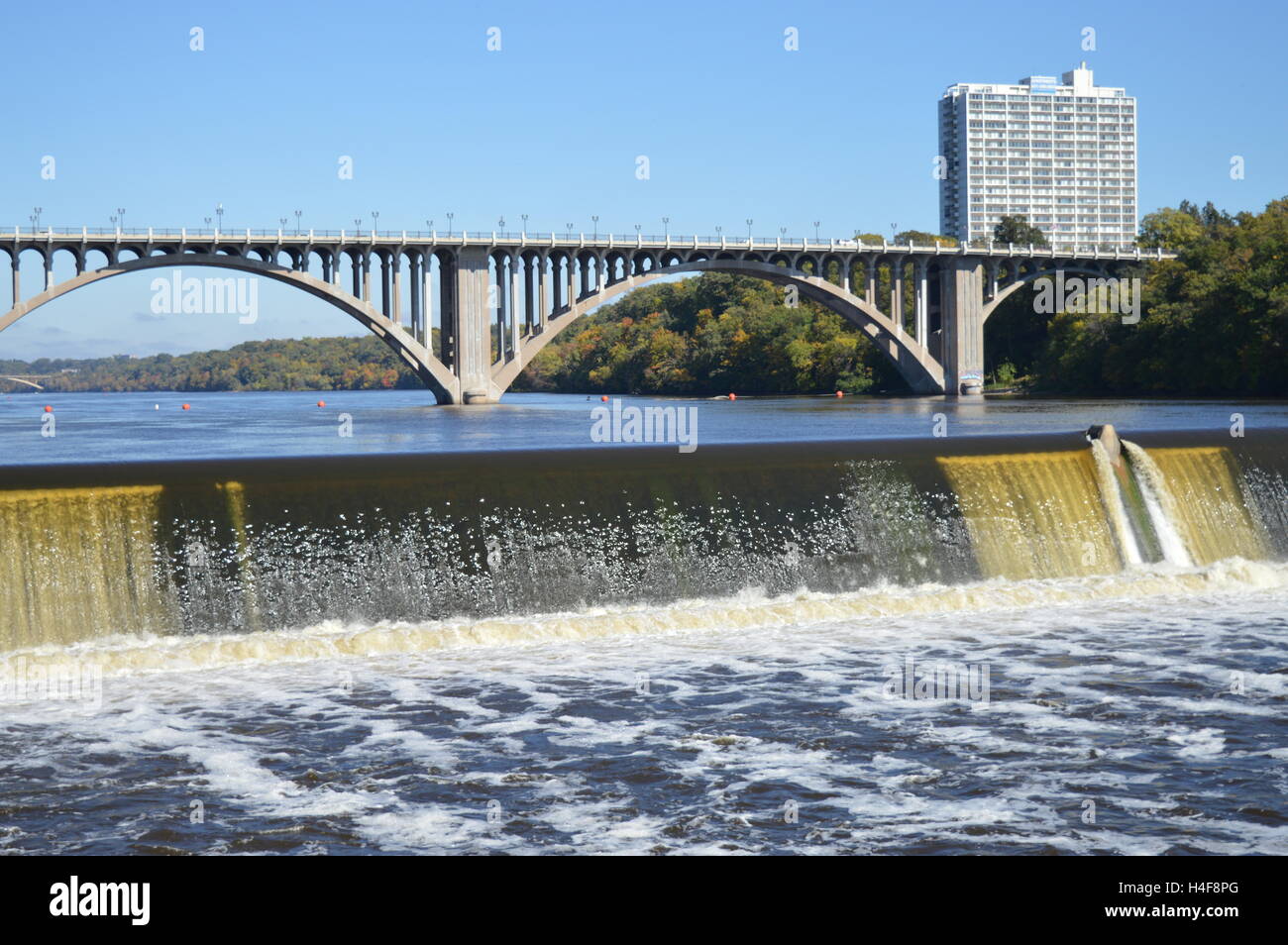 Ford Dam in Minnesota Stock Photo - Alamy