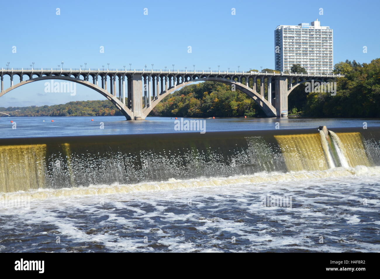 Ford Dam in Minnesota Stock Photo - Alamy