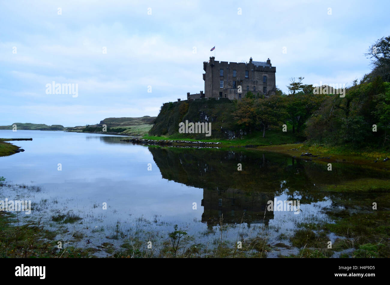 A beautiful look at Dunvegan Castle in Scotland Stock Photo - Alamy