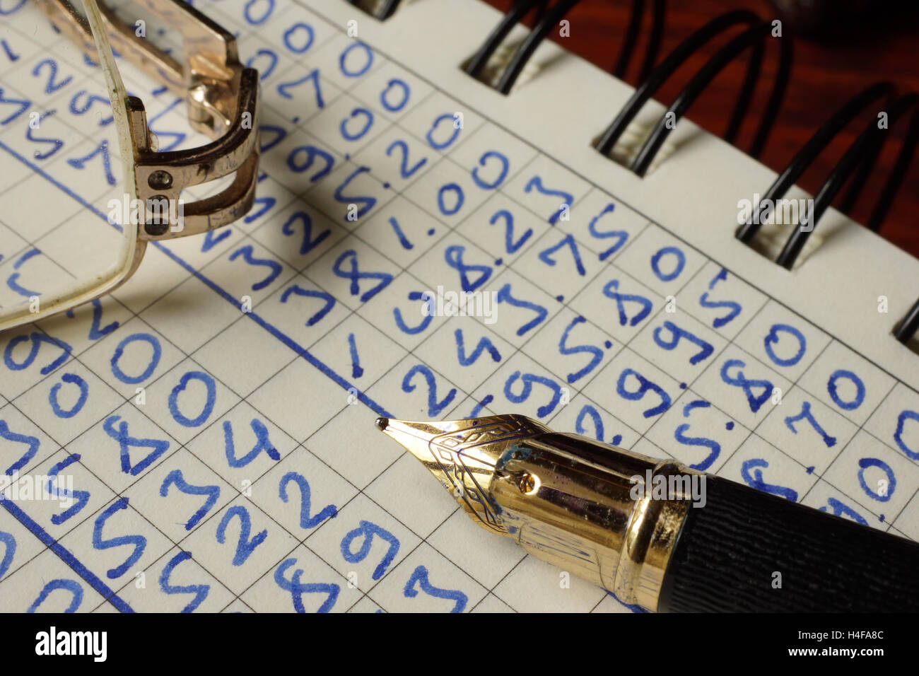 Accounting ledger book hi-res stock photography and images - Alamy