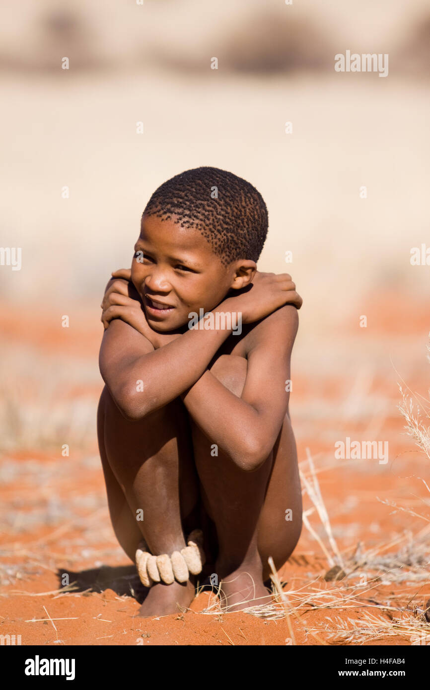 portrait of young san while in a hunting day Stock Photo - Alamy