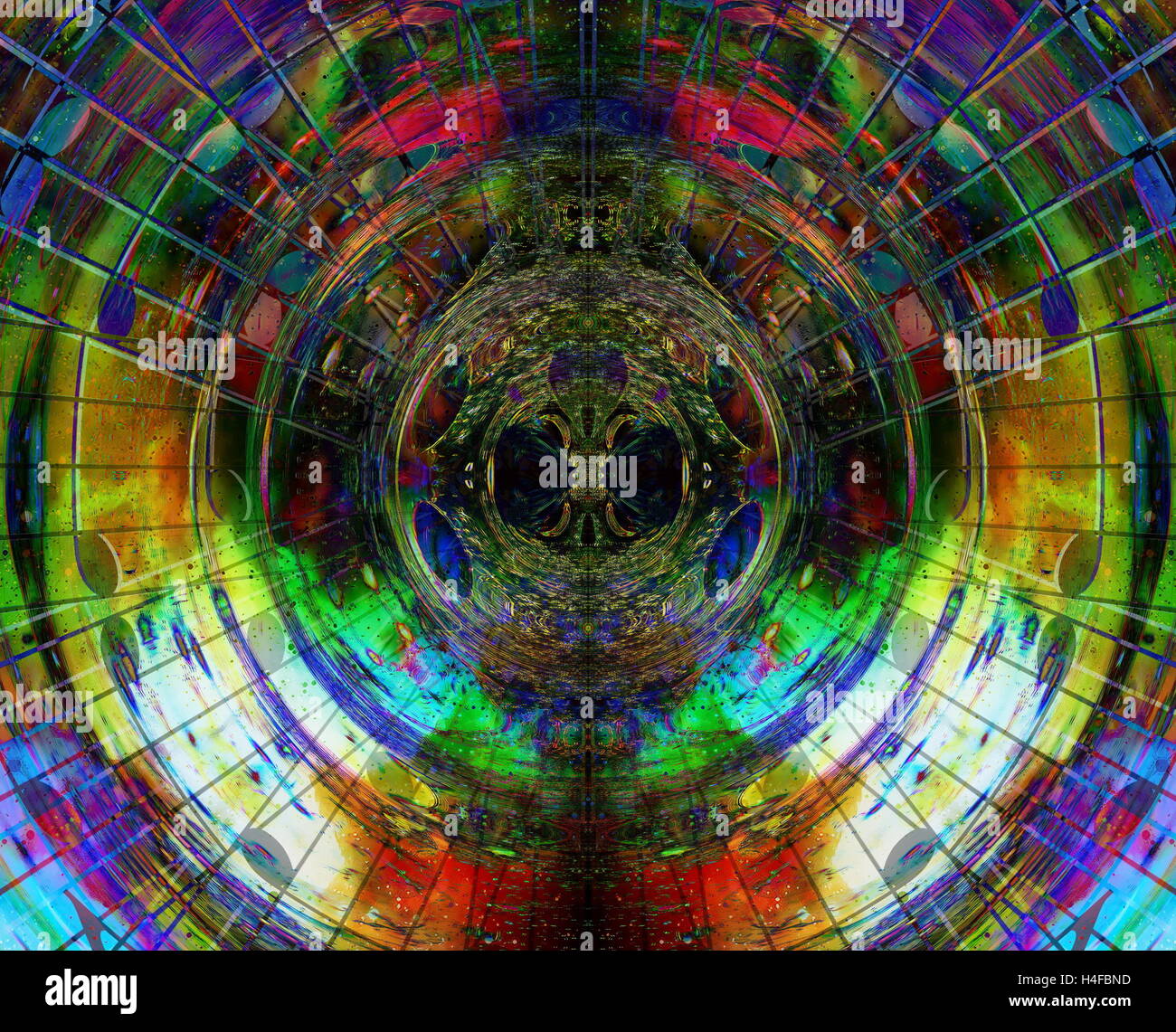 music notes in space with stars. abstract color background. Music ...