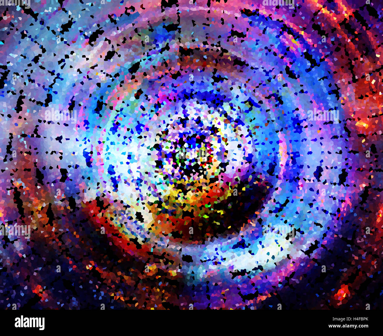 background with colorful mosaic structure, computer graphic design ...