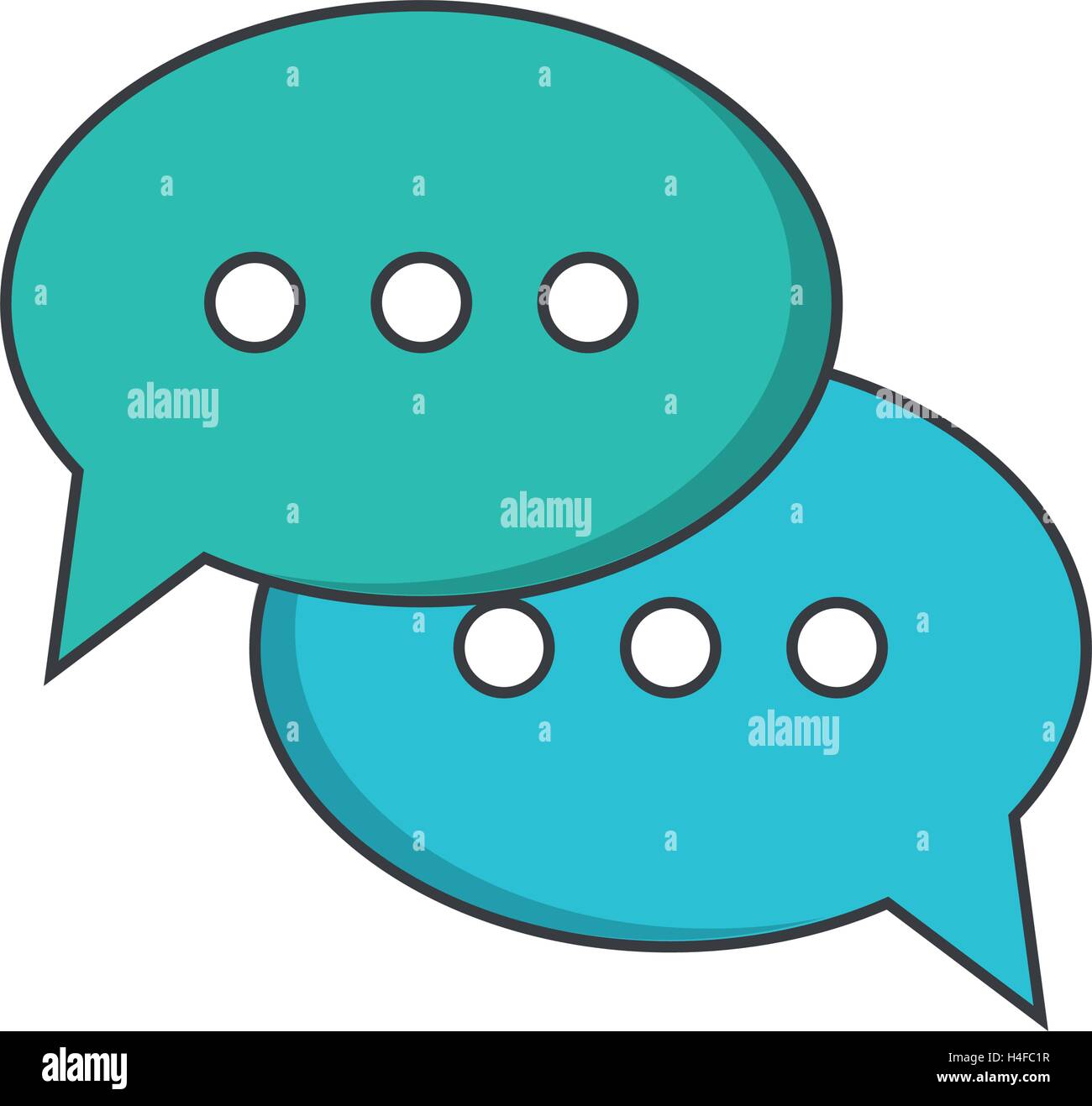 Isolated bubble and communication design Stock Vector Image & Art - Alamy