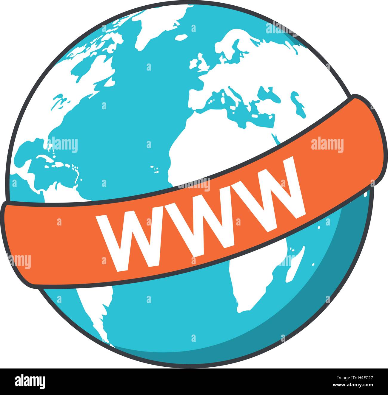 Sphere and global communication design Stock Vector Image & Art - Alamy