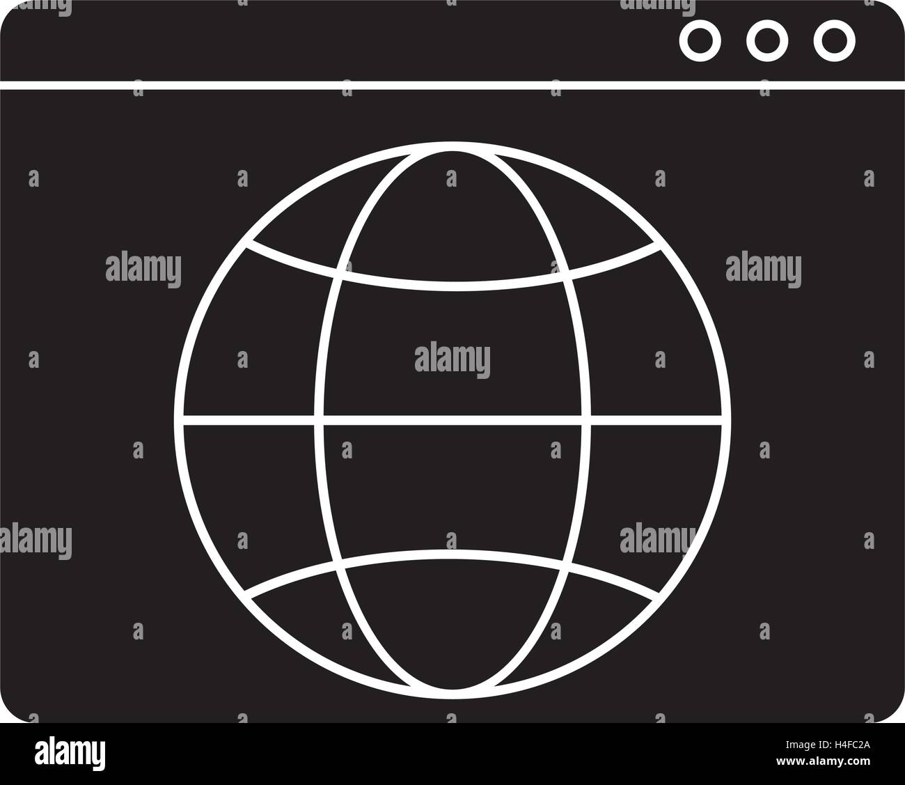 Sphere and global communication design Stock Vector Image & Art - Alamy