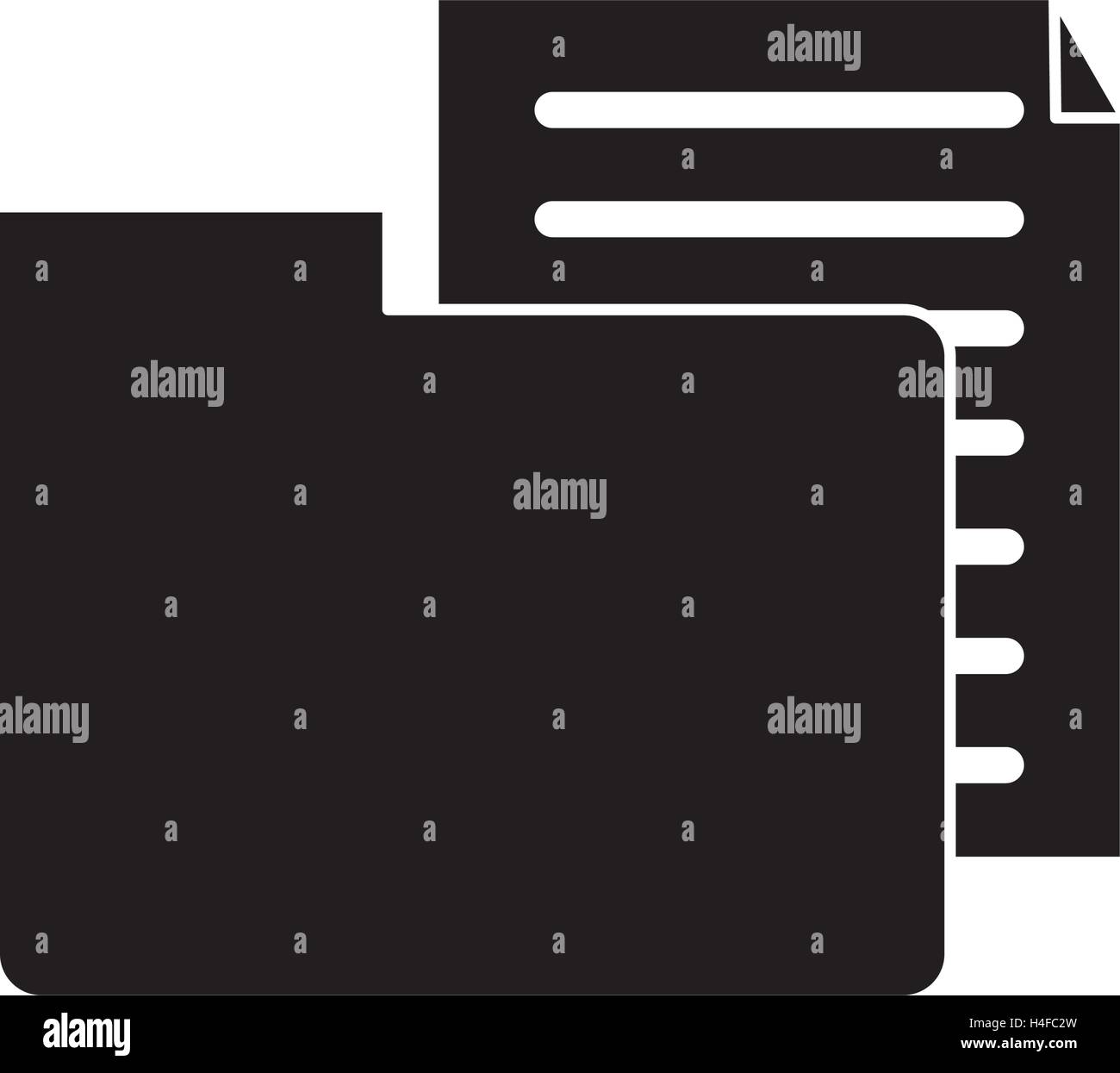 Isolated document and file design Stock Vector Image & Art - Alamy