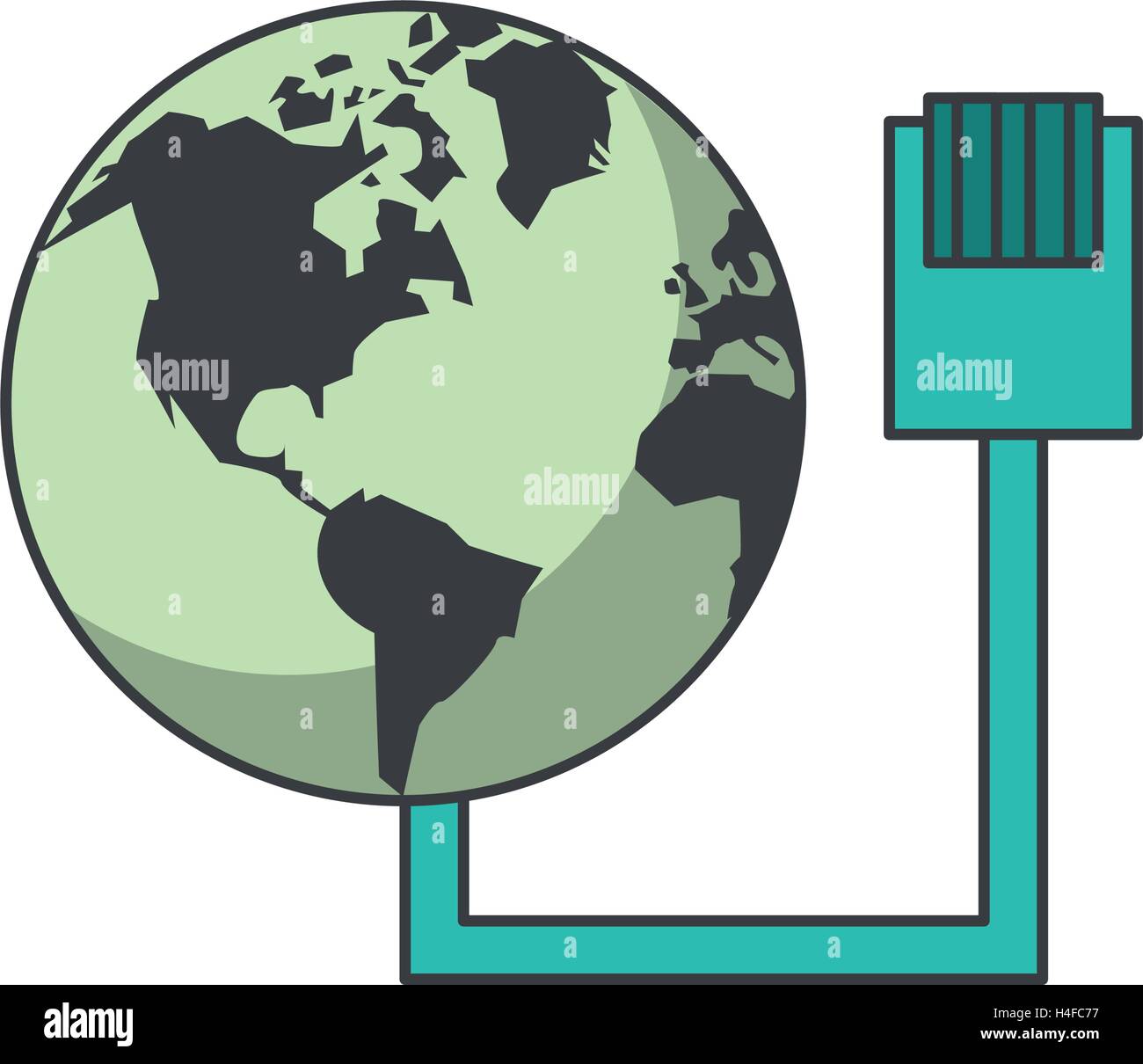 Sphere and global communication design Stock Vector Image & Art - Alamy
