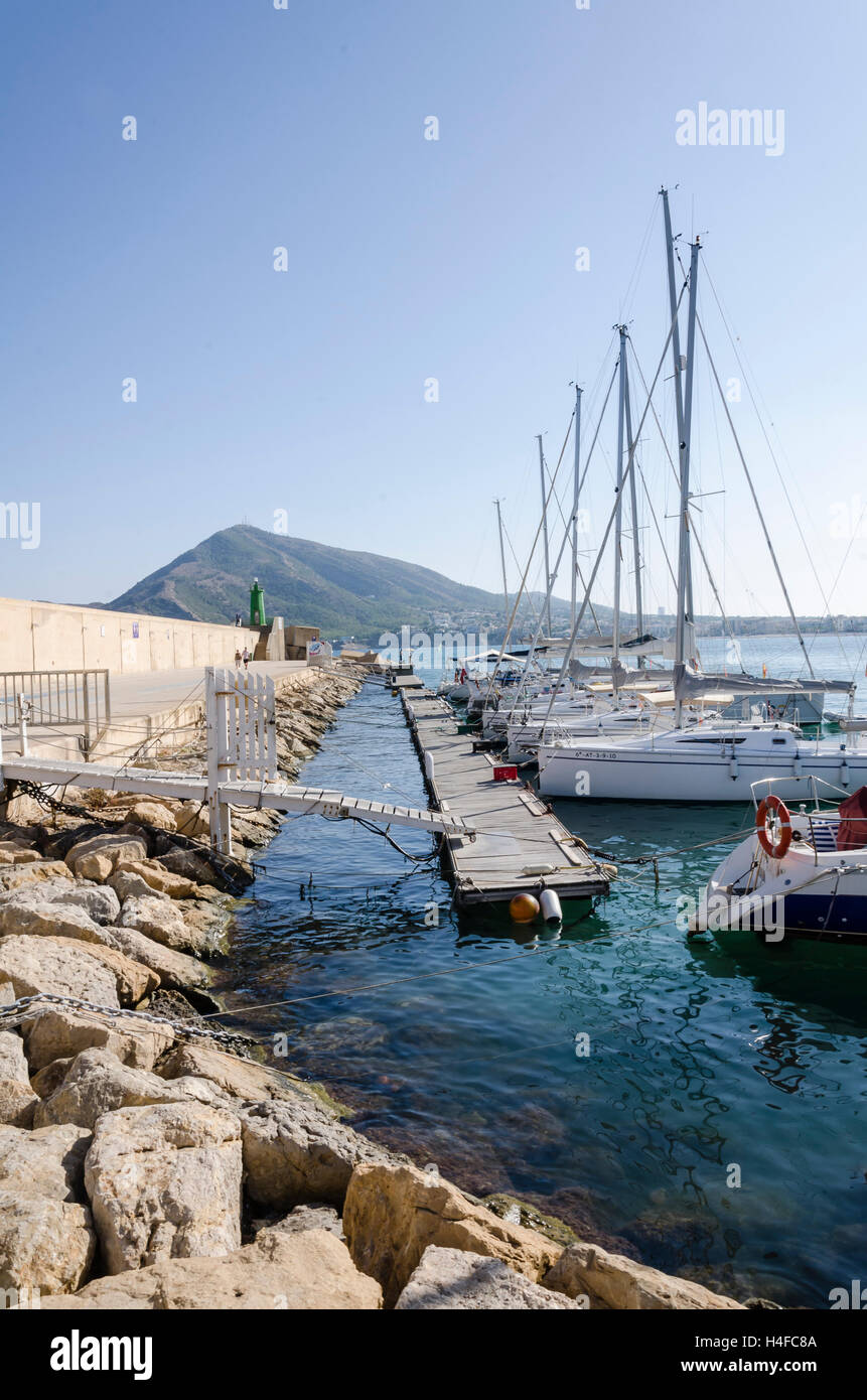 Boats port altea view hi-res stock photography and images - Alamy