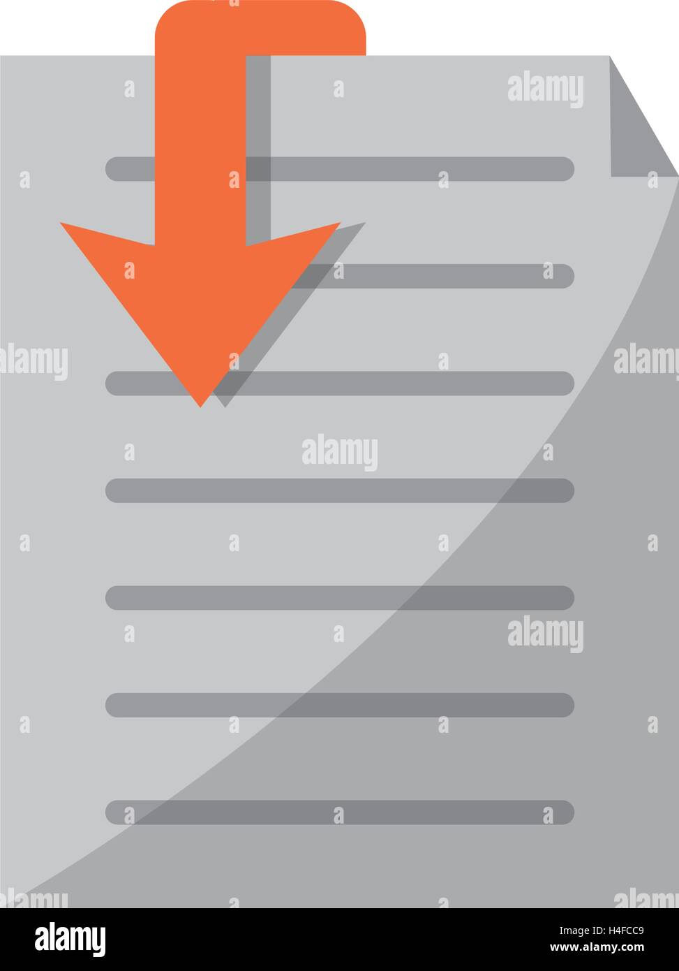 Isolated Document And Arrow Design Stock Vector Image Art Alamy isolated-document-and-arrow-design-stock-vector-image-art-alamy