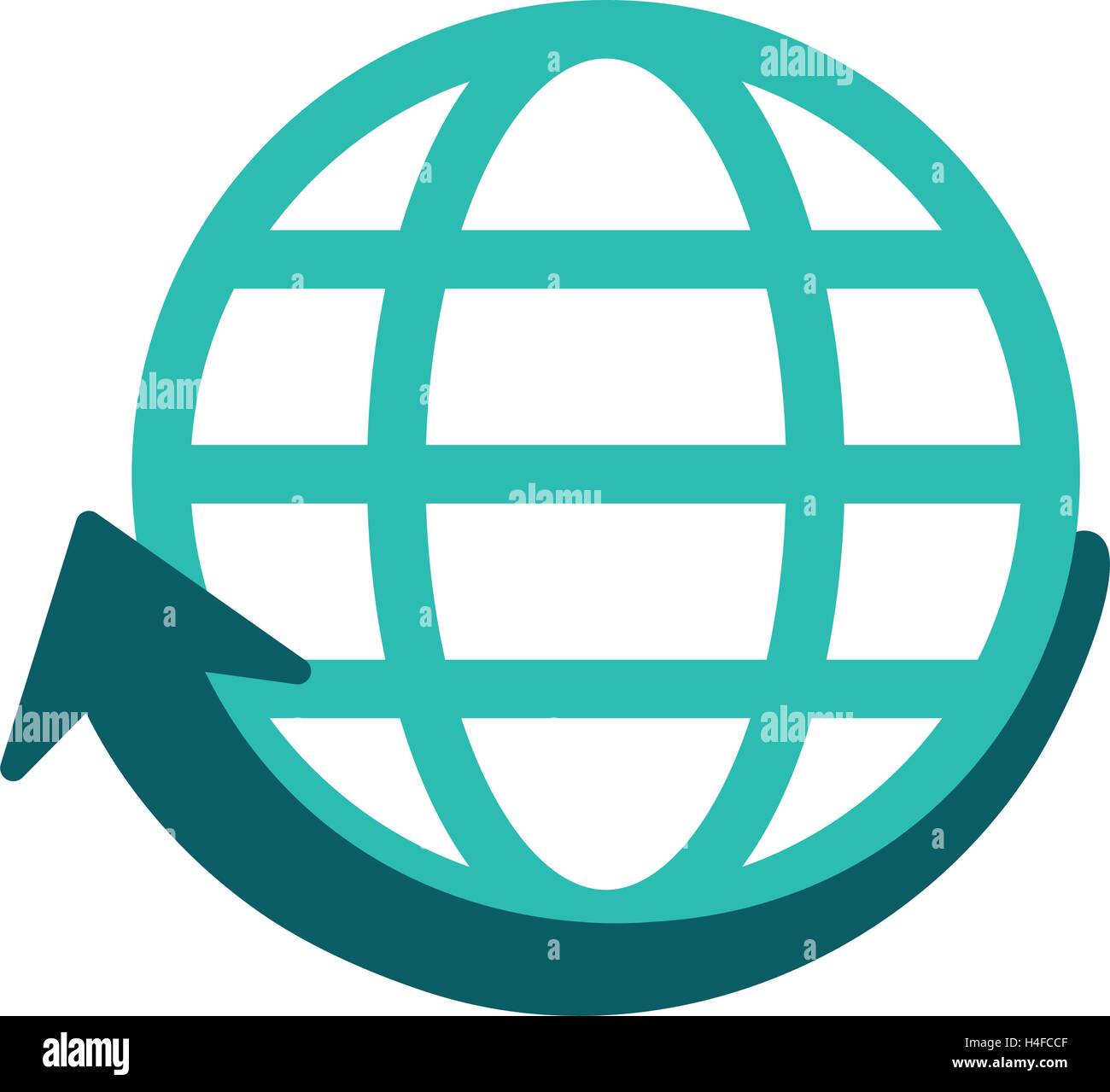 Sphere and global communication design Stock Vector Image & Art - Alamy