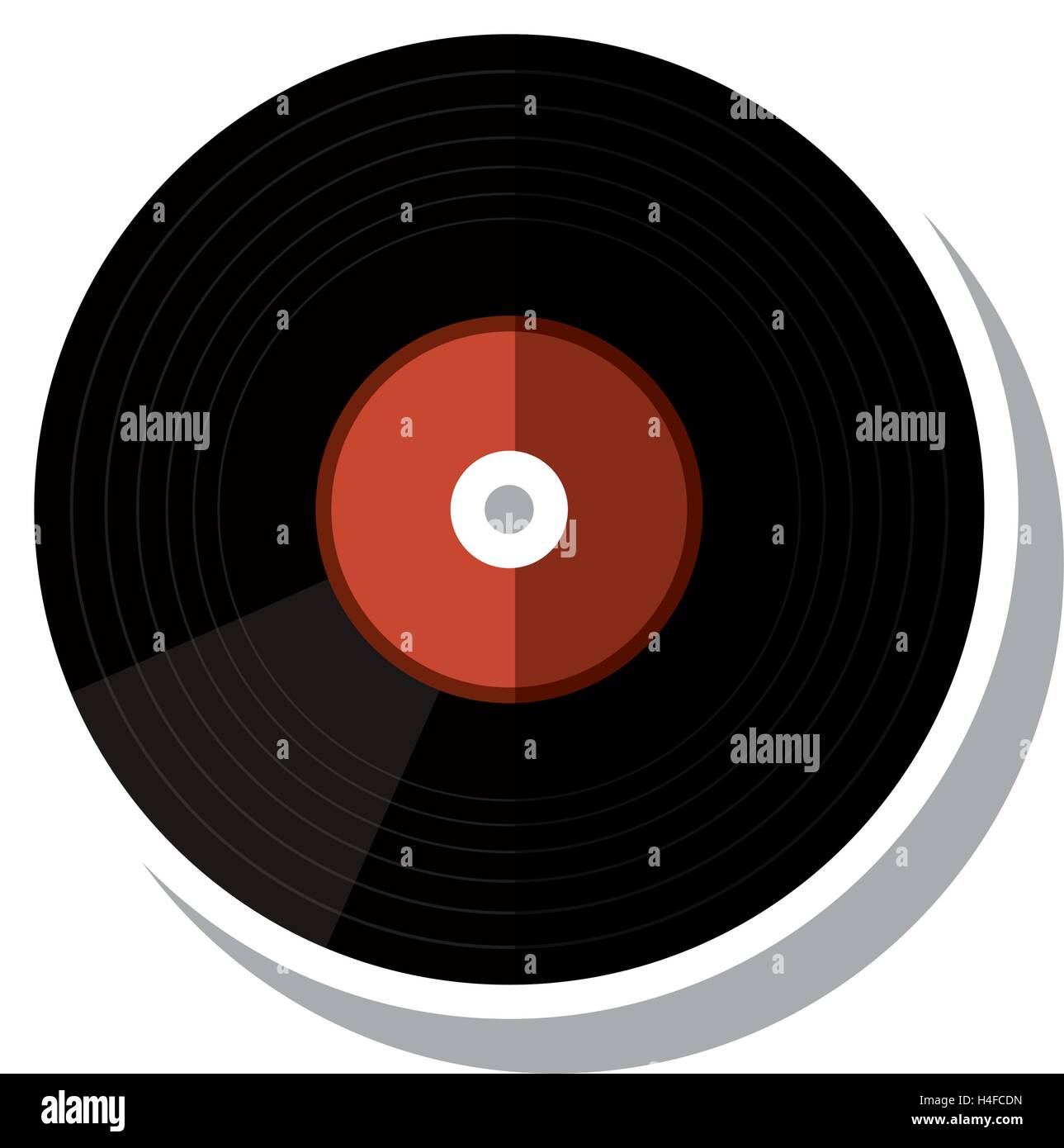 Isolated vinyl device design Stock Vector Image & Art - Alamy