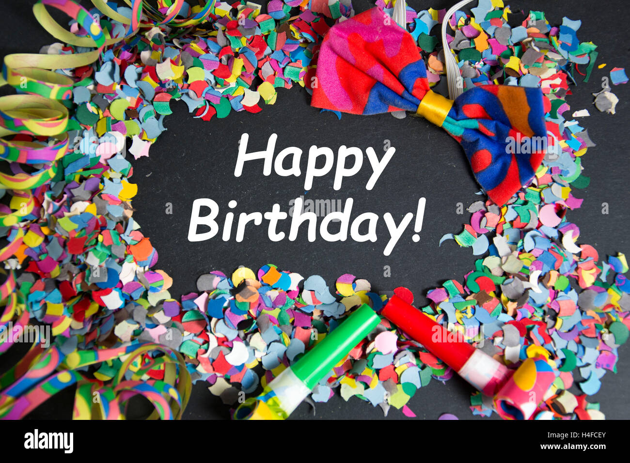 colorful party decoration Stock Photo - Alamy