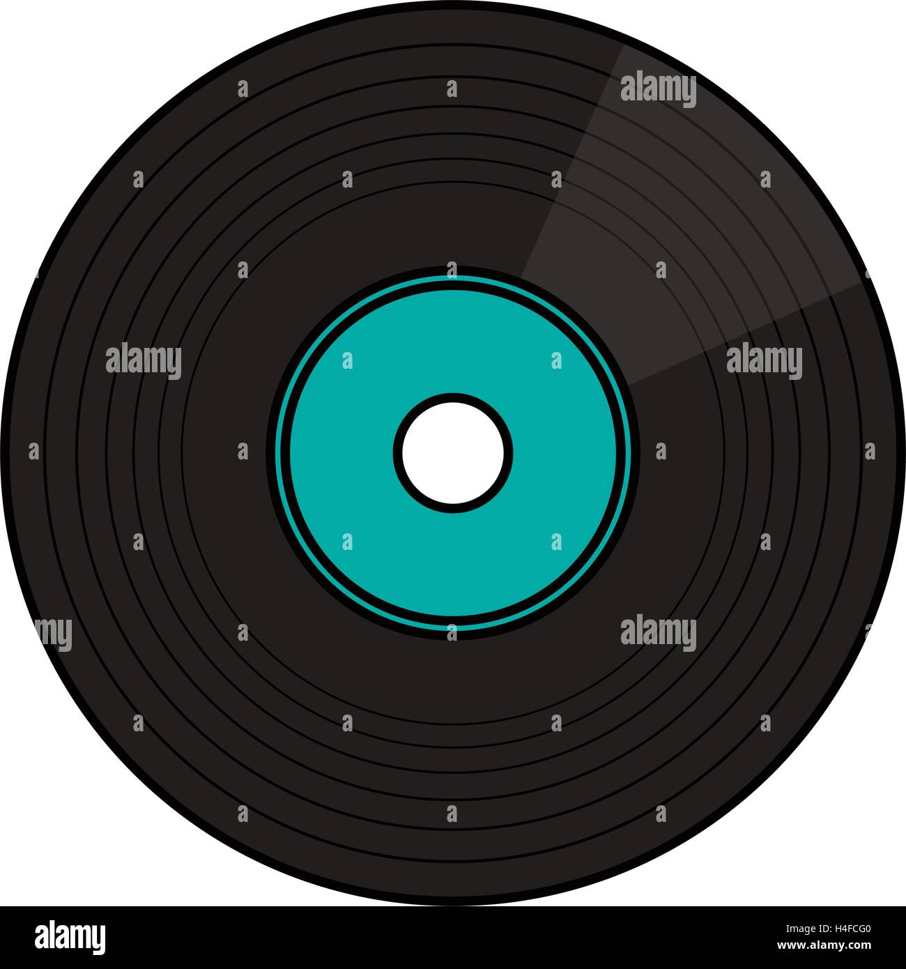 Isolated vinyl device design Stock Vector Image & Art - Alamy