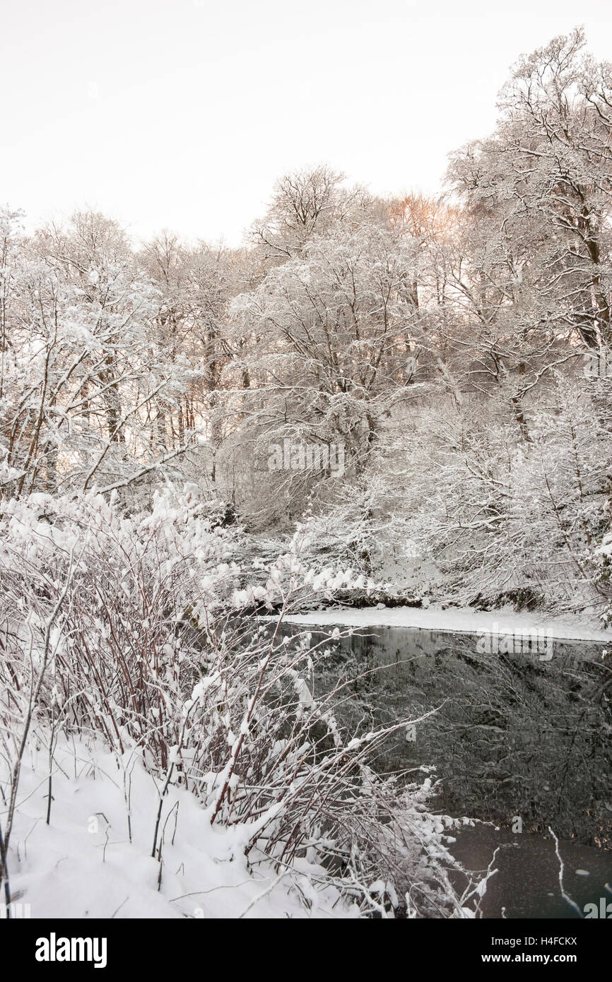 Snow river hi-res stock photography and images - Alamy