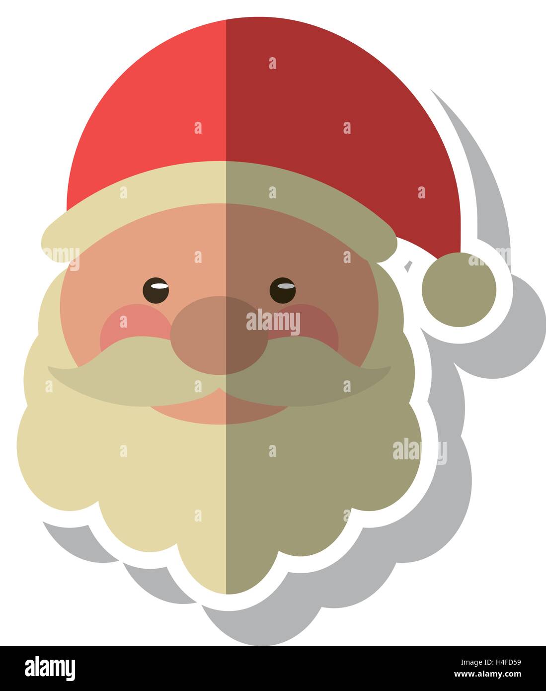 Santa of Christmas season design Stock Vector Image & Art - Alamy