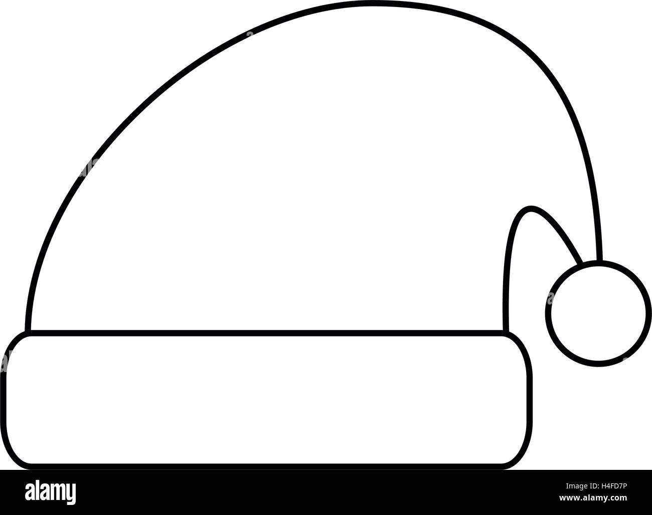 Santas hat of Christmas season design Stock Vector Image & Art - Alamy