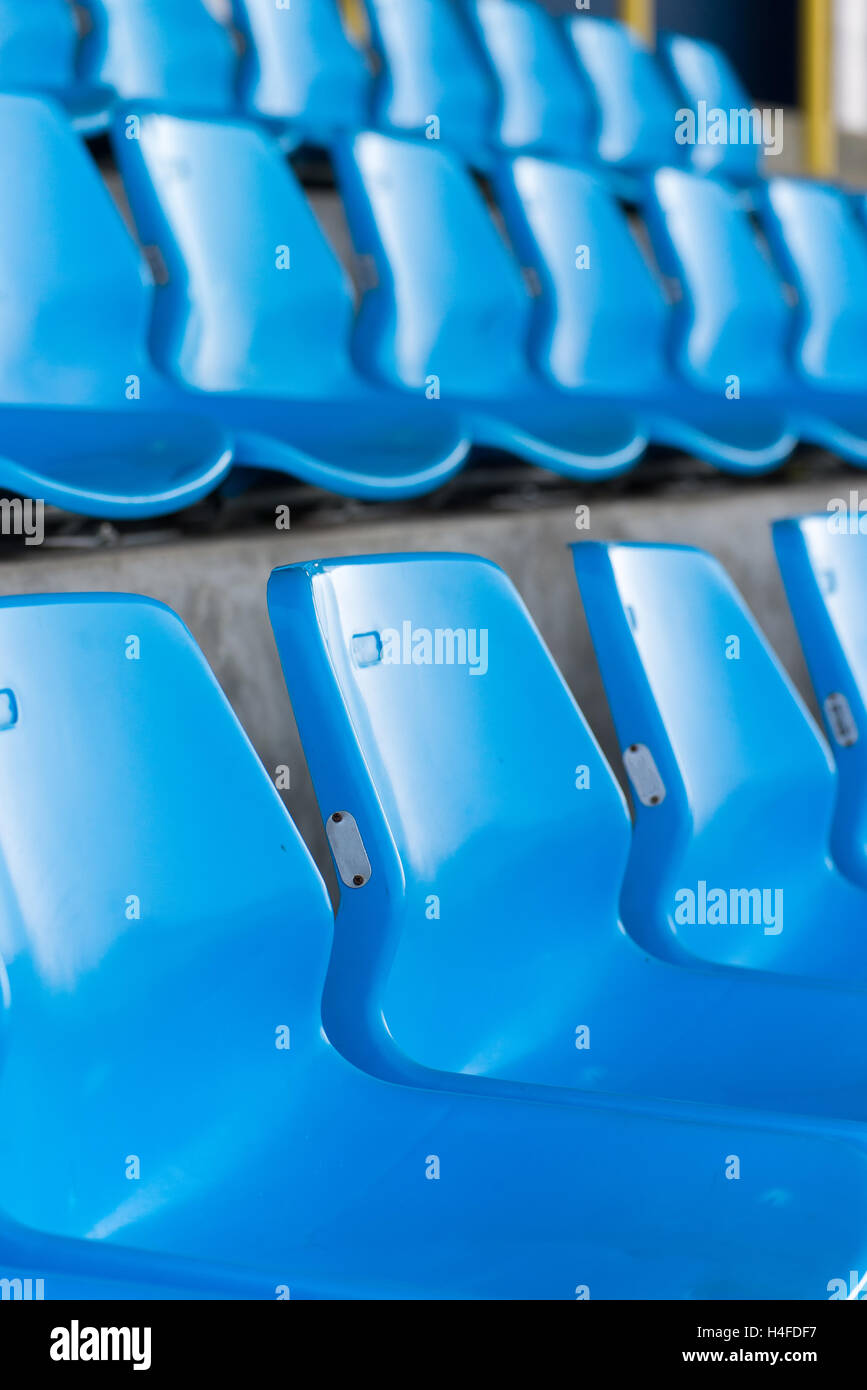 Stadium seats in rows Stock Photo - Alamy