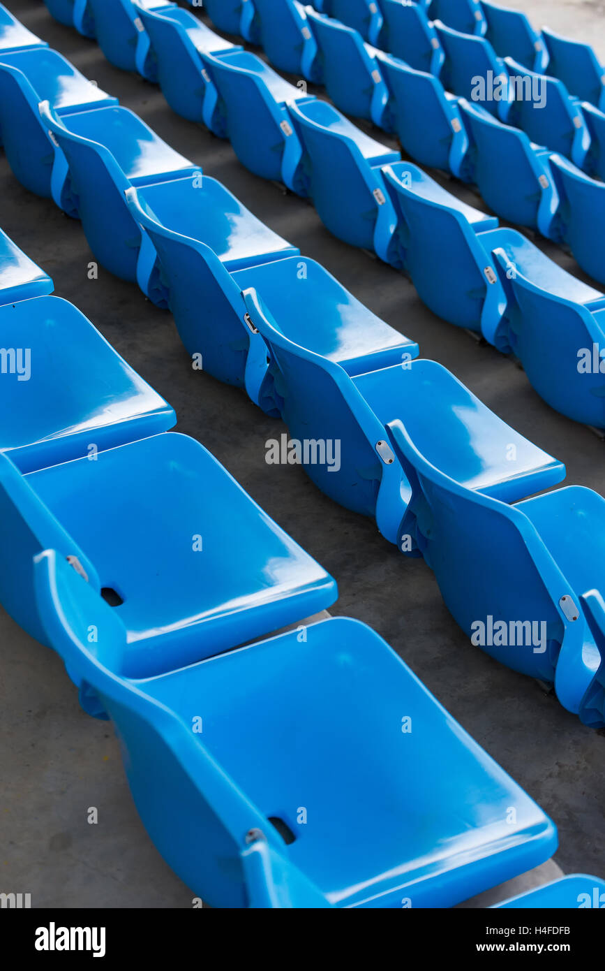 Stadium seats in rows Stock Photo - Alamy
