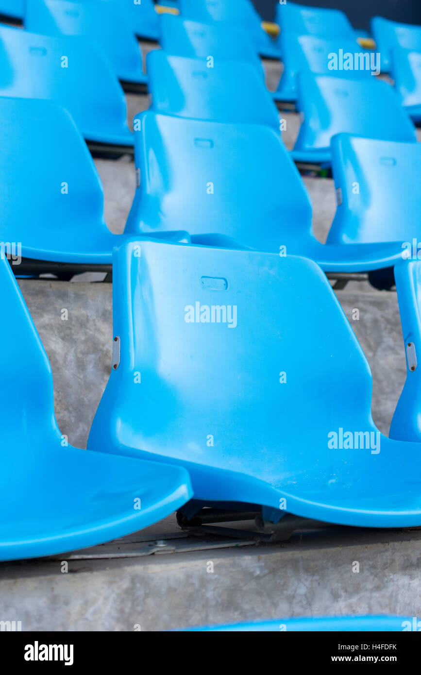 Stadium seats in rows Stock Photo - Alamy