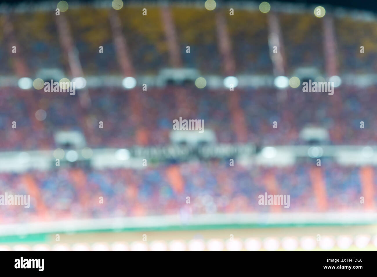 Happy audience in sports stadium hi-res stock photography and images ...