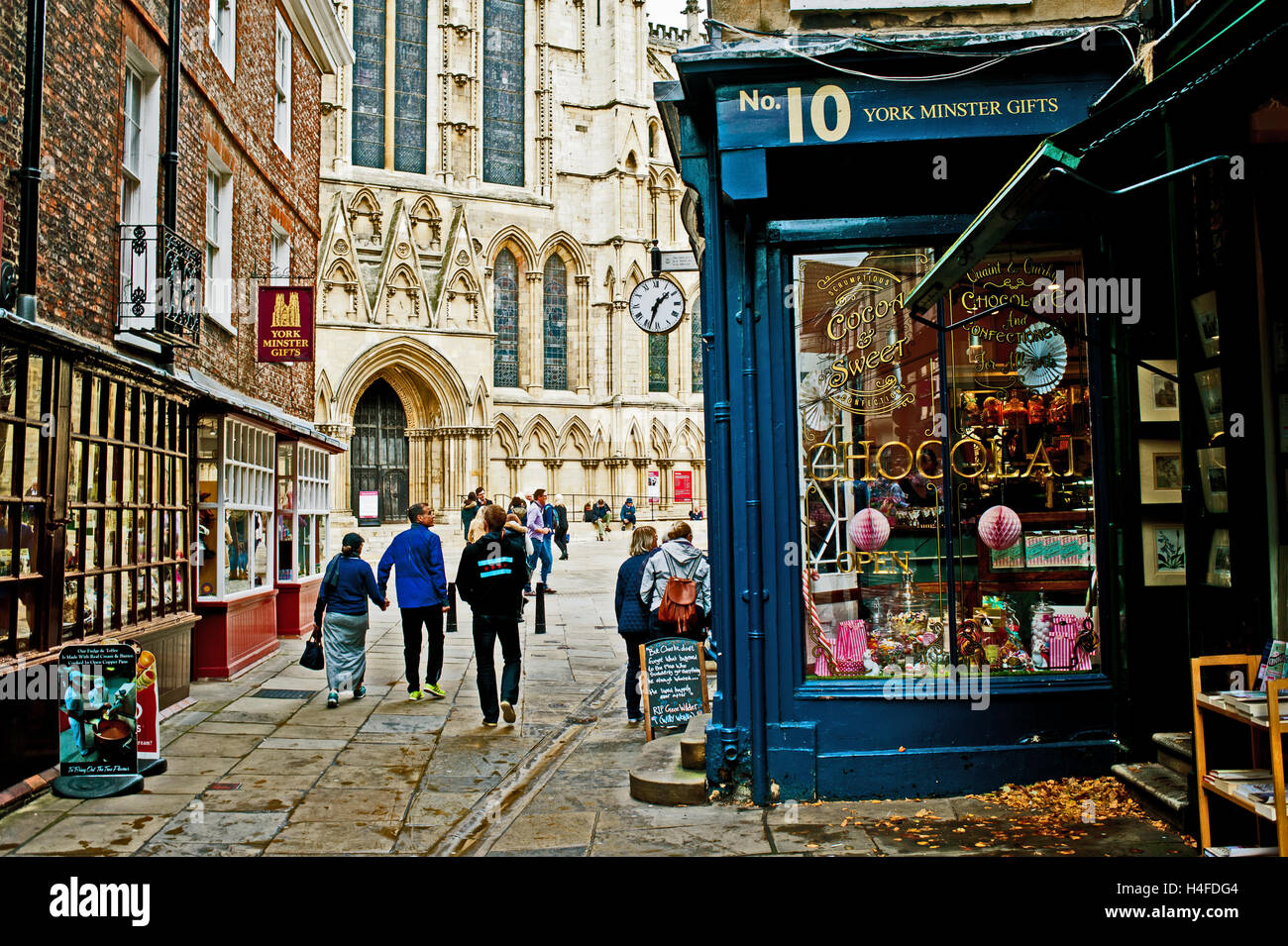 Minster Gates York High Resolution Stock Photography and Images - Alamy