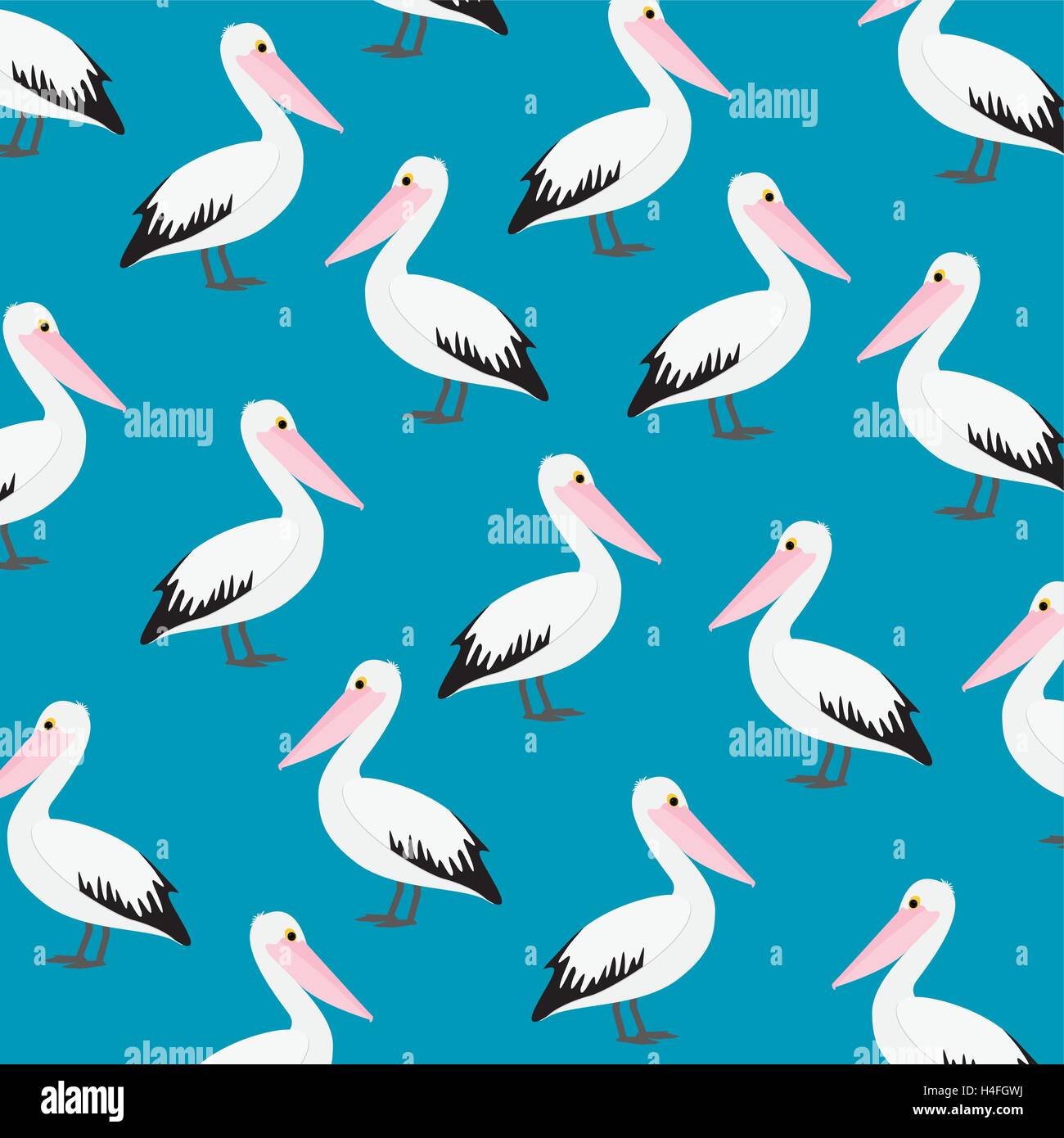 Pink pelican Stock Vector Images - Alamy