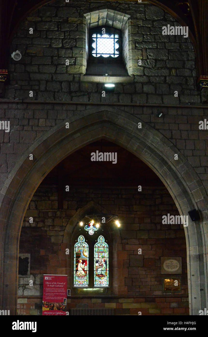 Saint asaph stained glass hi-res stock photography and images - Alamy