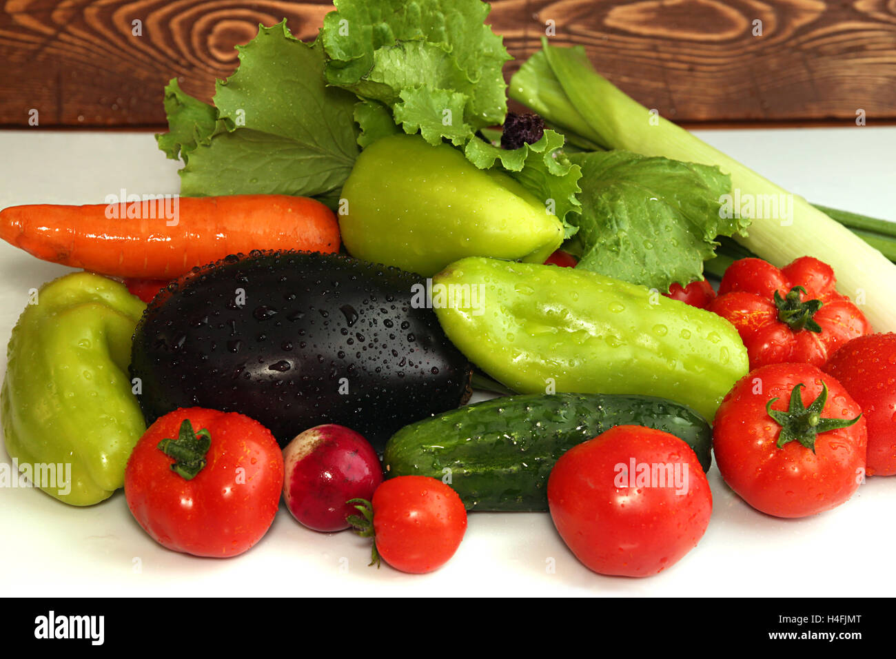 Collection fresh vegetables Stock Photo - Alamy