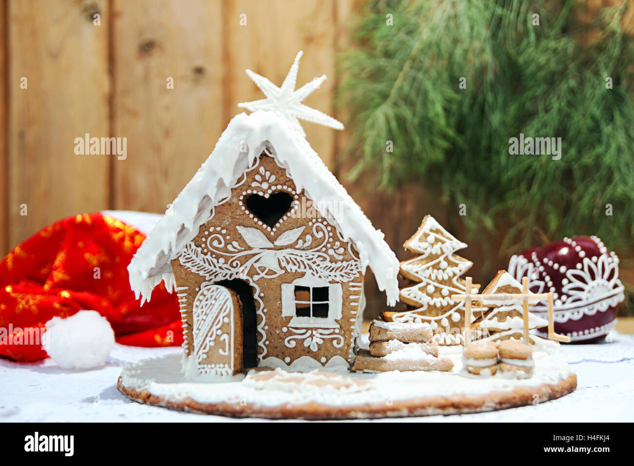 Christmas bakery baking scene hi-res stock photography and images - Alamy